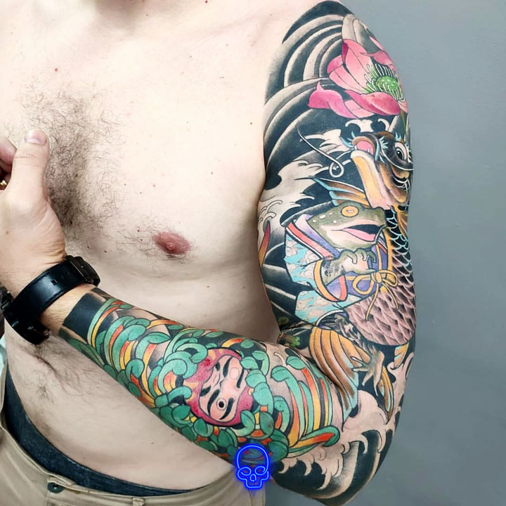 Tatuagem Oriental Laus Tattoo Society